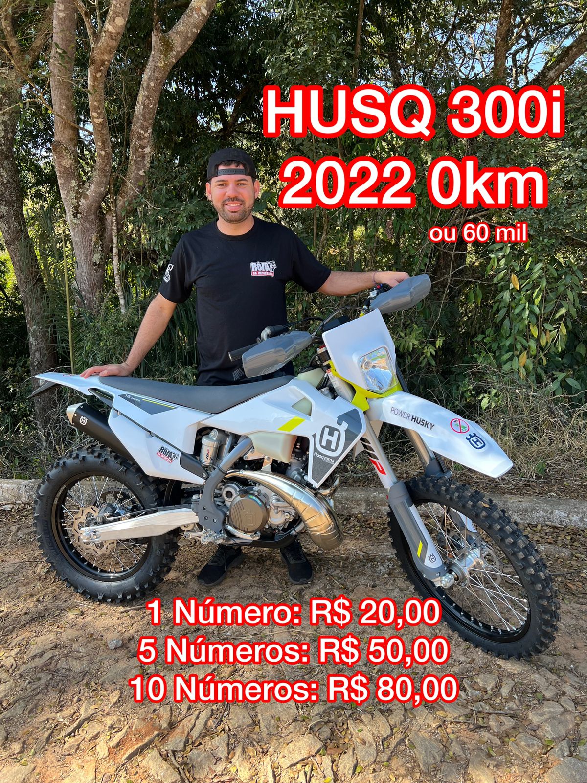 Husq 300i 2022 0km ou 60 mil - Agenda Off Road