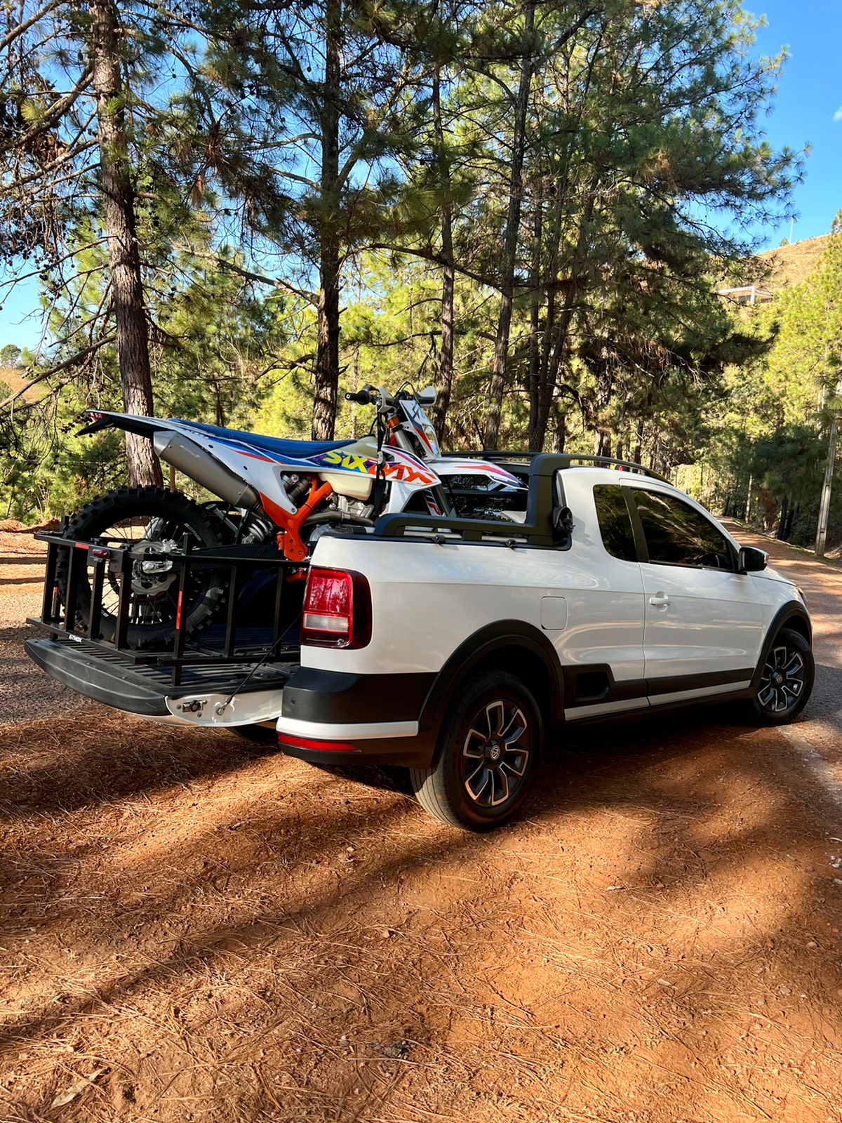Saveiro Cross + KTM 350 0km ou R$ 100mil no Pix - Agenda Off Road