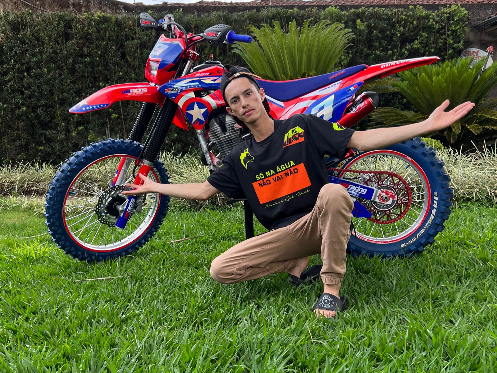 CAPITÃO AMÉRICA - CRF 2022 310CC (@nenemdagatapretaoficial) - Agenda ...
