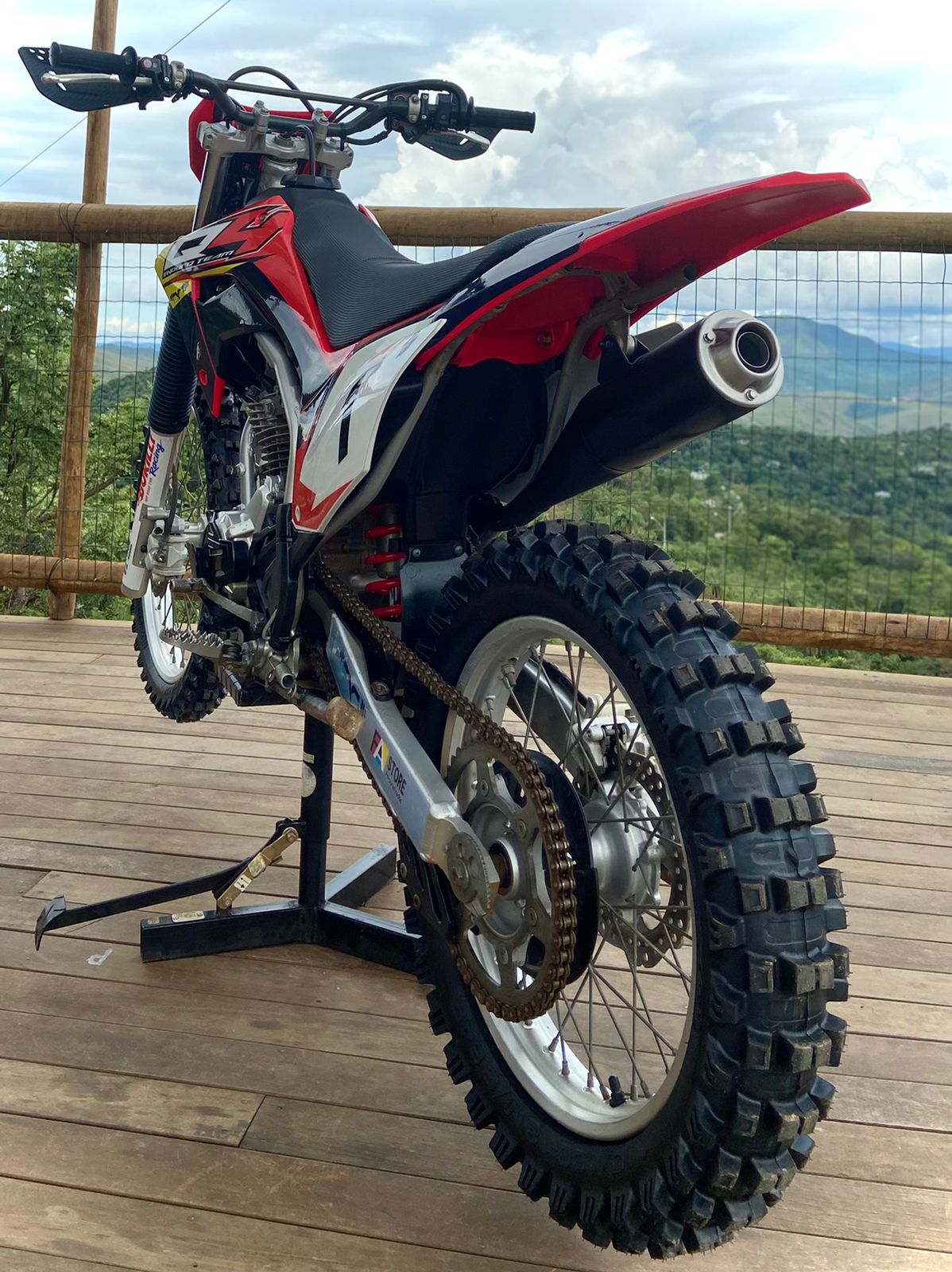 1ª Ação Farlen Antunes e Apoio Q4 - CRF 250F 2021 PERSONALIZADA ou 15K ...