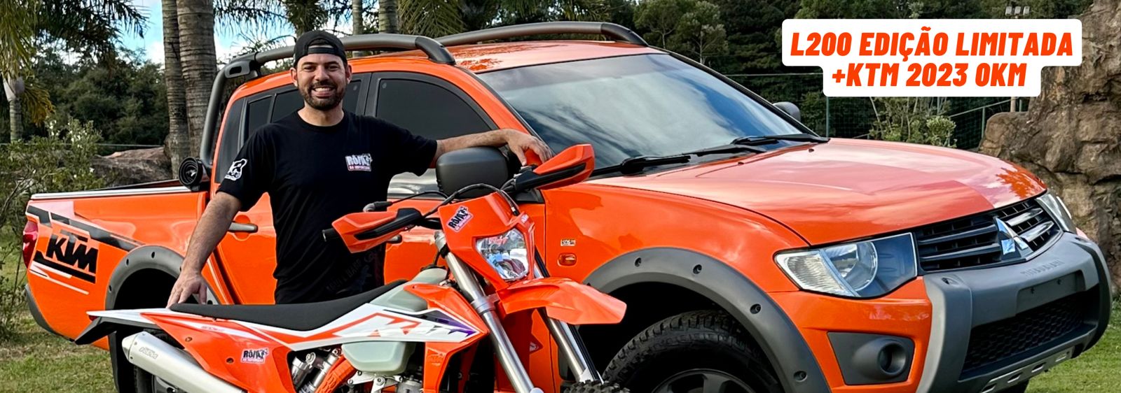 L200 Edição Limitada + KTM 2023 0km ou 150 mil - Agenda Off Road